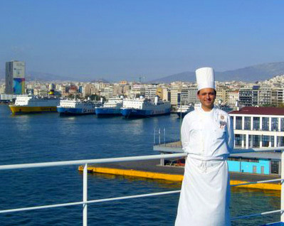 Behind the Scenes Look | Cruise Ship - Chef Franco Lania